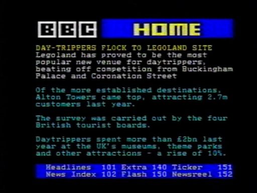 BBC Ceefax | TVARK
