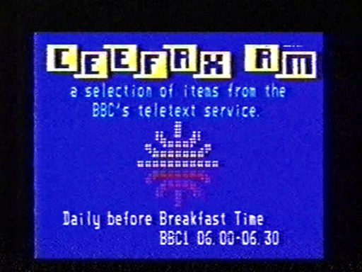 Ceefax AM promo | TVARK