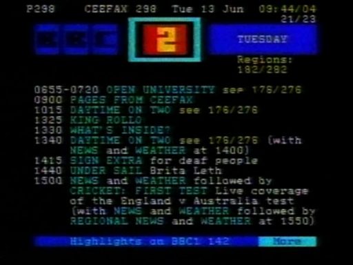 BBC Ceefax | TVARK