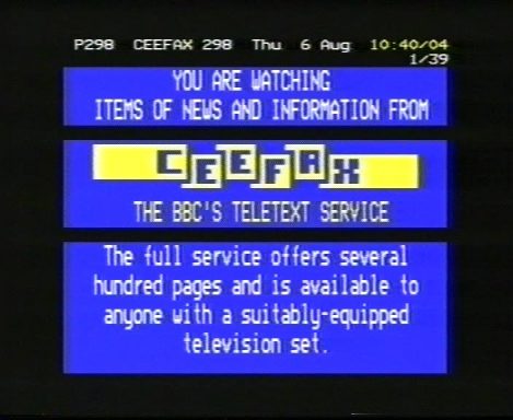 BBC Ceefax | TVARK
