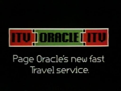 Oracle Travel Advert | TVARK