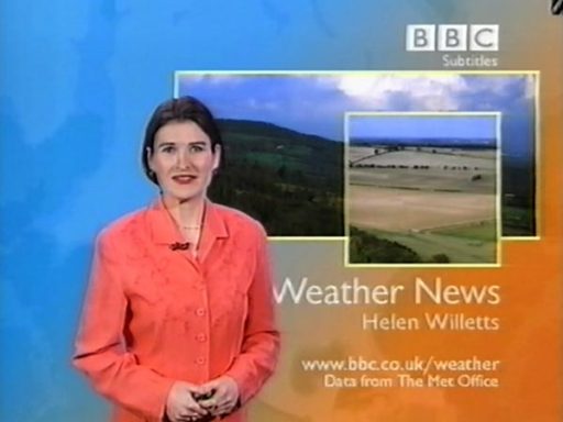 BBC Weather – Helen Willetts | TVARK