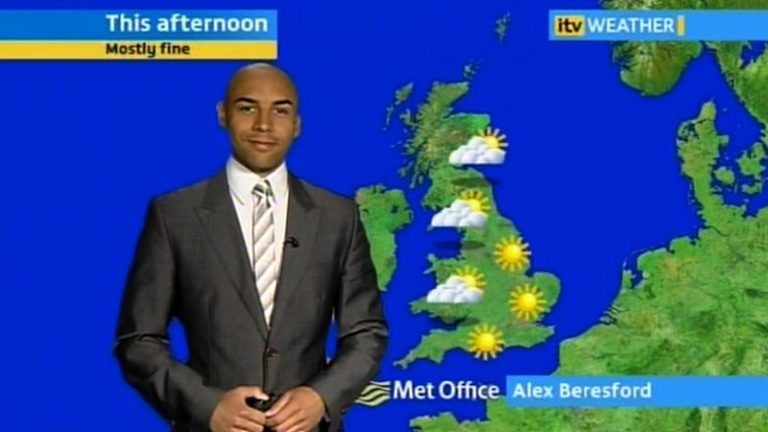 ITV Weather – Alex Beresford | TVARK