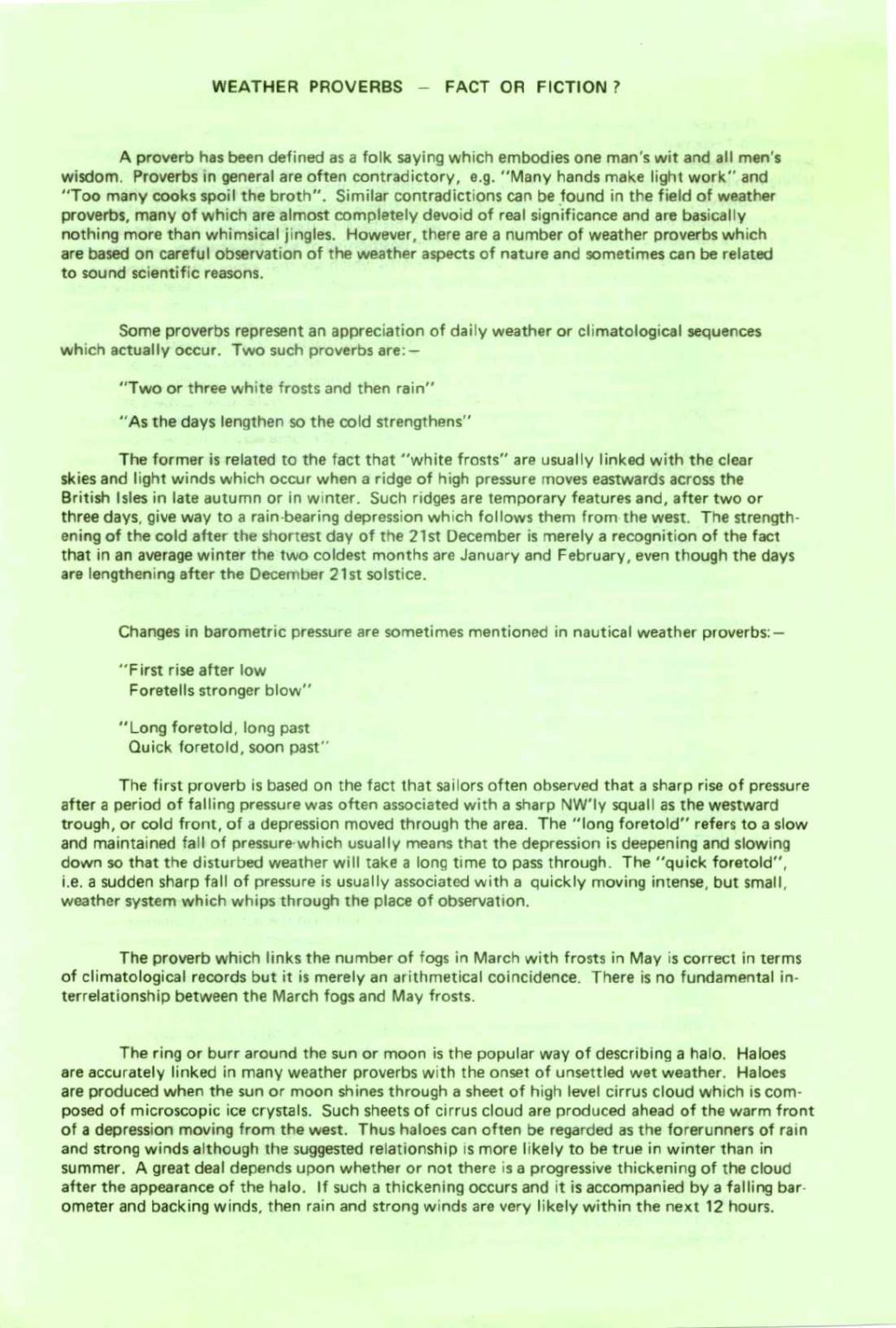 ITV Weather – East of England | TVARK