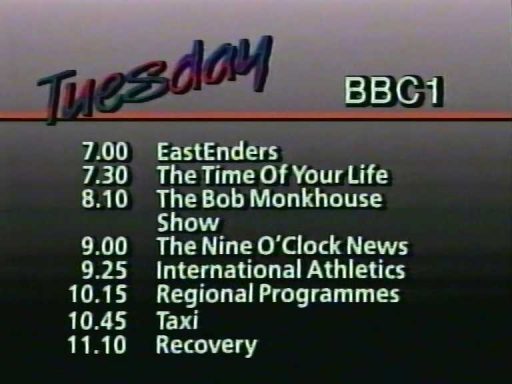 BBC1 Closedown | TVARK