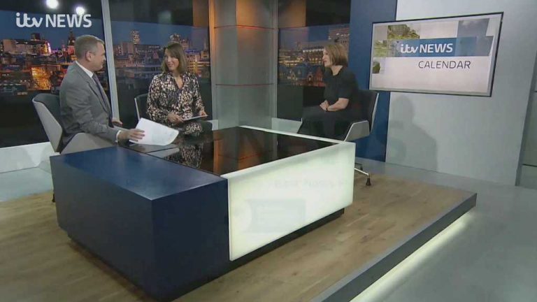 ITV News Calendar with Ian White and Lara Rostron | TVARK