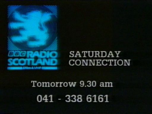 BBC Radio Scotland – Saturday Connection promo | TVARK