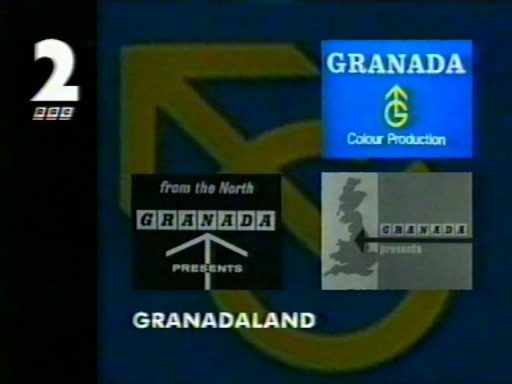 BBC2 Granadaland slide | TVARK