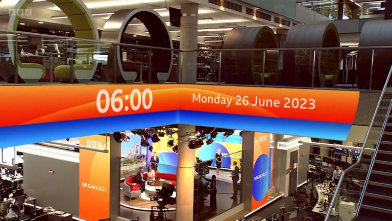 BBC Breakfast – First New Look Programme | TVARK