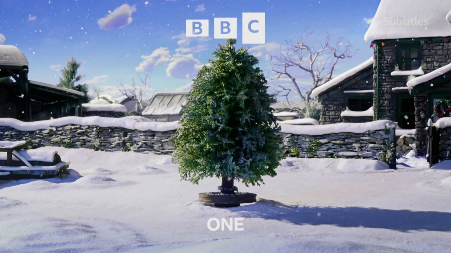 BBC One Christmas Day News Ident – Daytime | TVARK