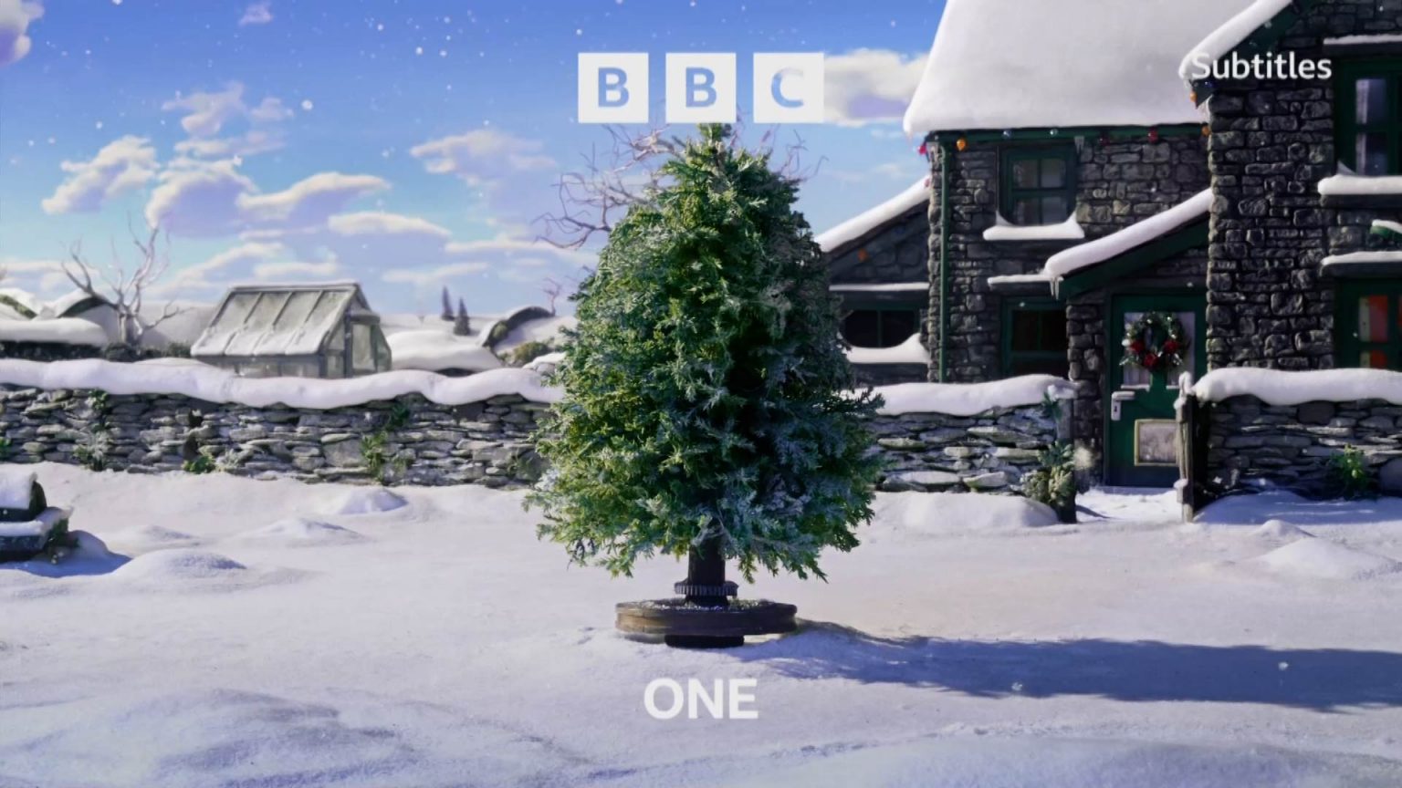 BBC One Christmas Day News Ident – Daytime | TVARK