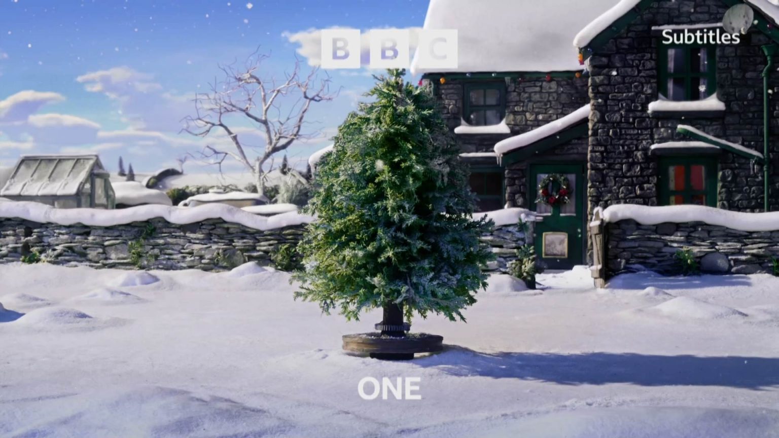 BBC One Christmas Day News Ident – Daytime | TVARK