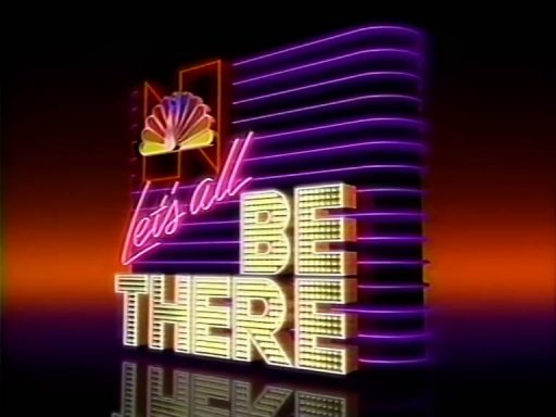 NBC Let’s All Be There Ident (v1) | TVARK