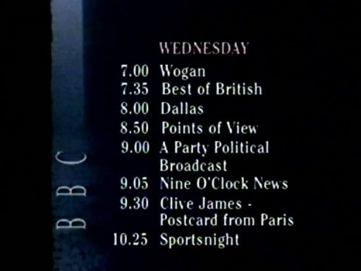 Wednesday on BBC One | TVARK