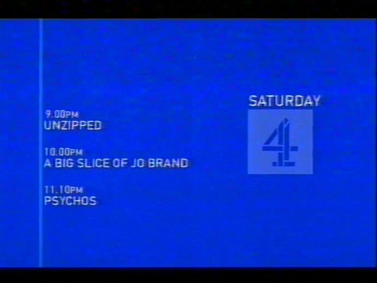 Channel 4 Saturday Menu | TVARK